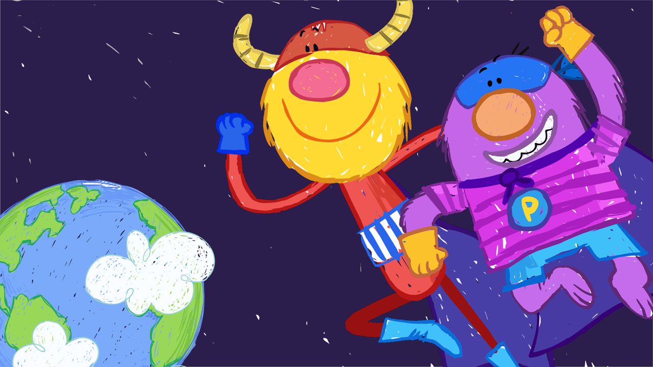 Captain Monsterica and The Purple Protector - Super Simple (2019 ...